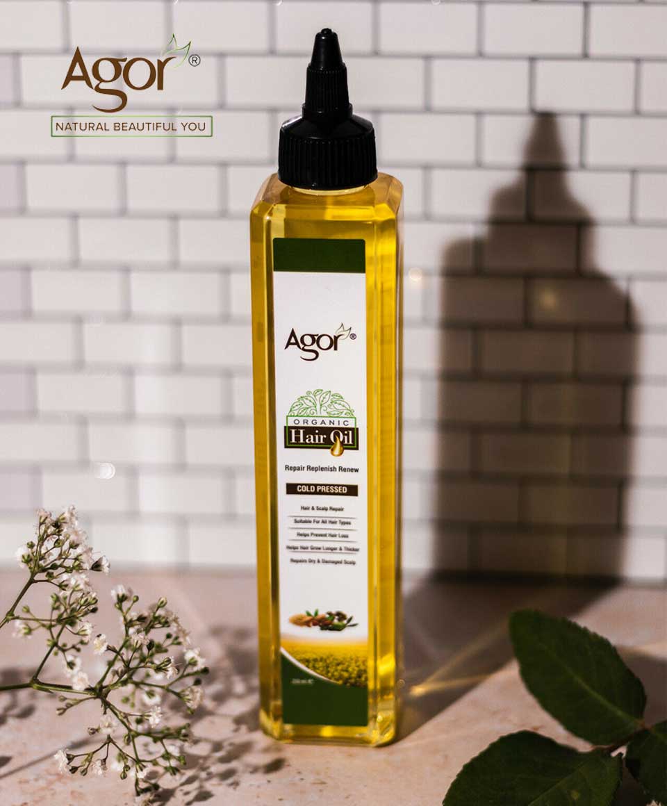 agor agor | Agor Organic Cold Pressed Hair Oil - PaksWholesale