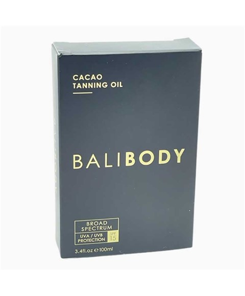 Balibody Balibody Balibody Cacao Tanning Oil Spf15 Pakswholesale
