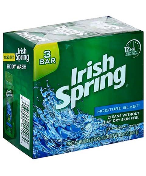 colgate palmolive irish spring | Irish Spring Icy Moisture Blast Soap ...
