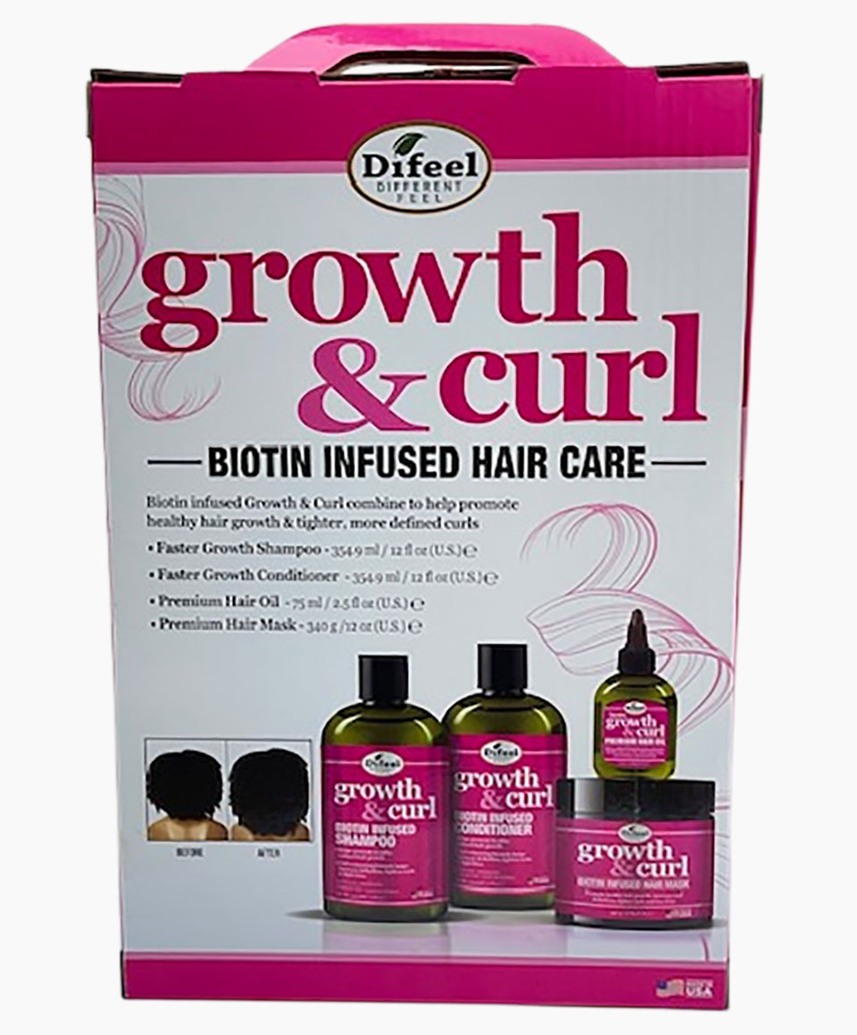 strengthening n thickening shampoo | Difeel Growth And Curl Biotin ...