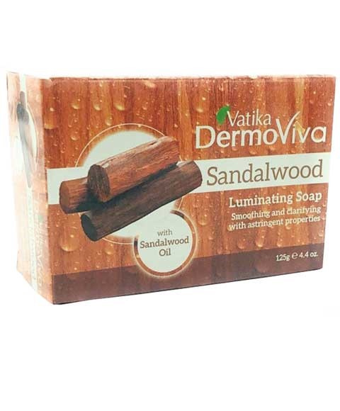hand wash and soaps | Vatika Dermo Viva Sandalwood Luminating Soap ...