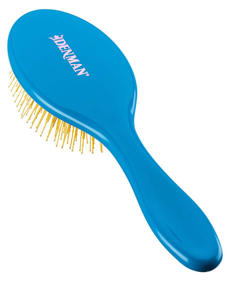 denman classic styling brush | Denman Tangle Tamer Gentle Brush Blue ...