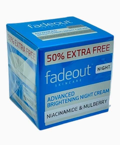 sun protection | Fade Out Skincare Advanced Brightening Night Cream ...