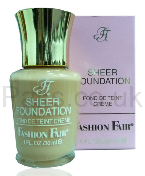 fashion fair ff makeup | Fashion Fair Sheer Foundation - PaksWholesale