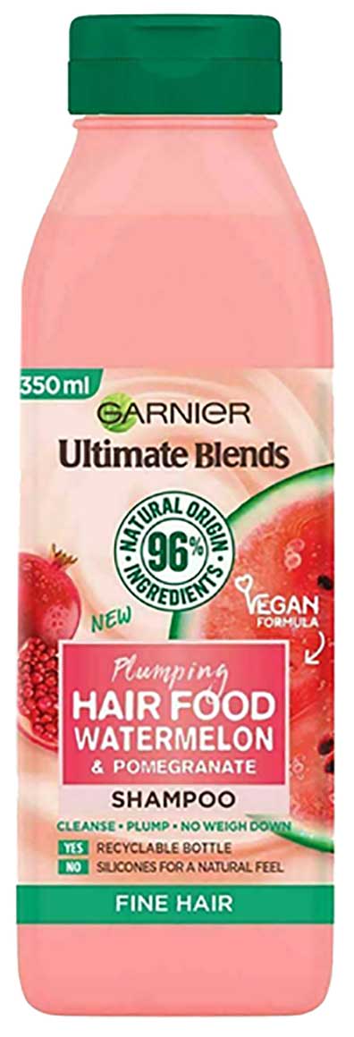 garnier garnier | Ultimate Blends Plumping Watermelon Hair Food Shampoo ...
