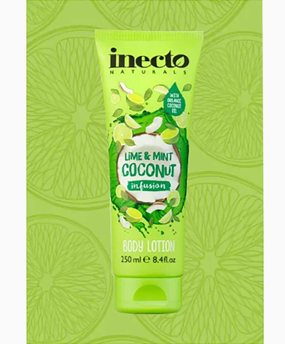 moisturizing milk and lotions | Inecto Naturals Lime And Mint Coconut ...