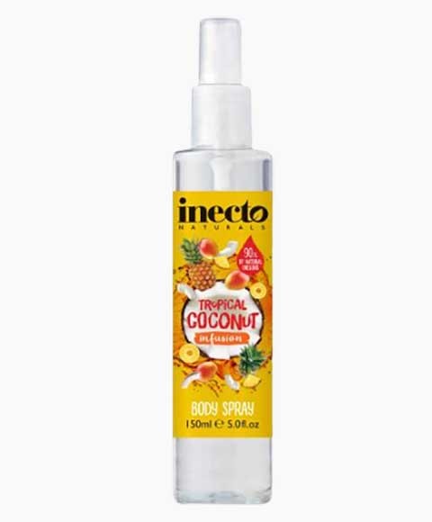skin sprays and oils | Inecto Naturals Tropical Coconut Infusion Body ...