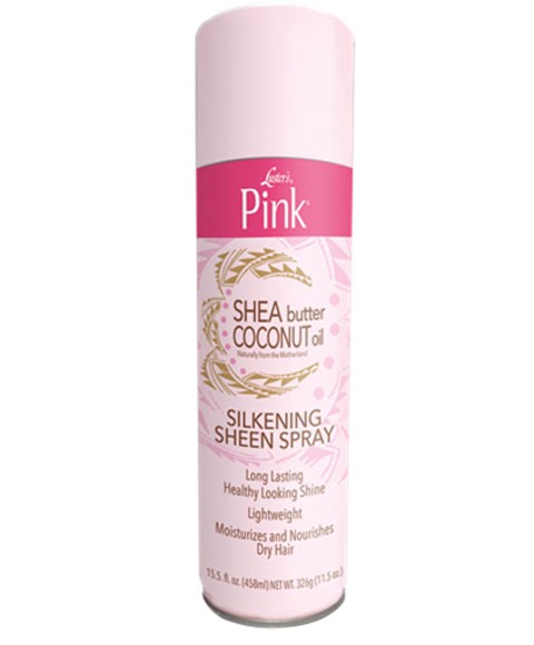 sheen sprays | Pink Shea Butter Coconut Oil Silkening Sheen Spray ...