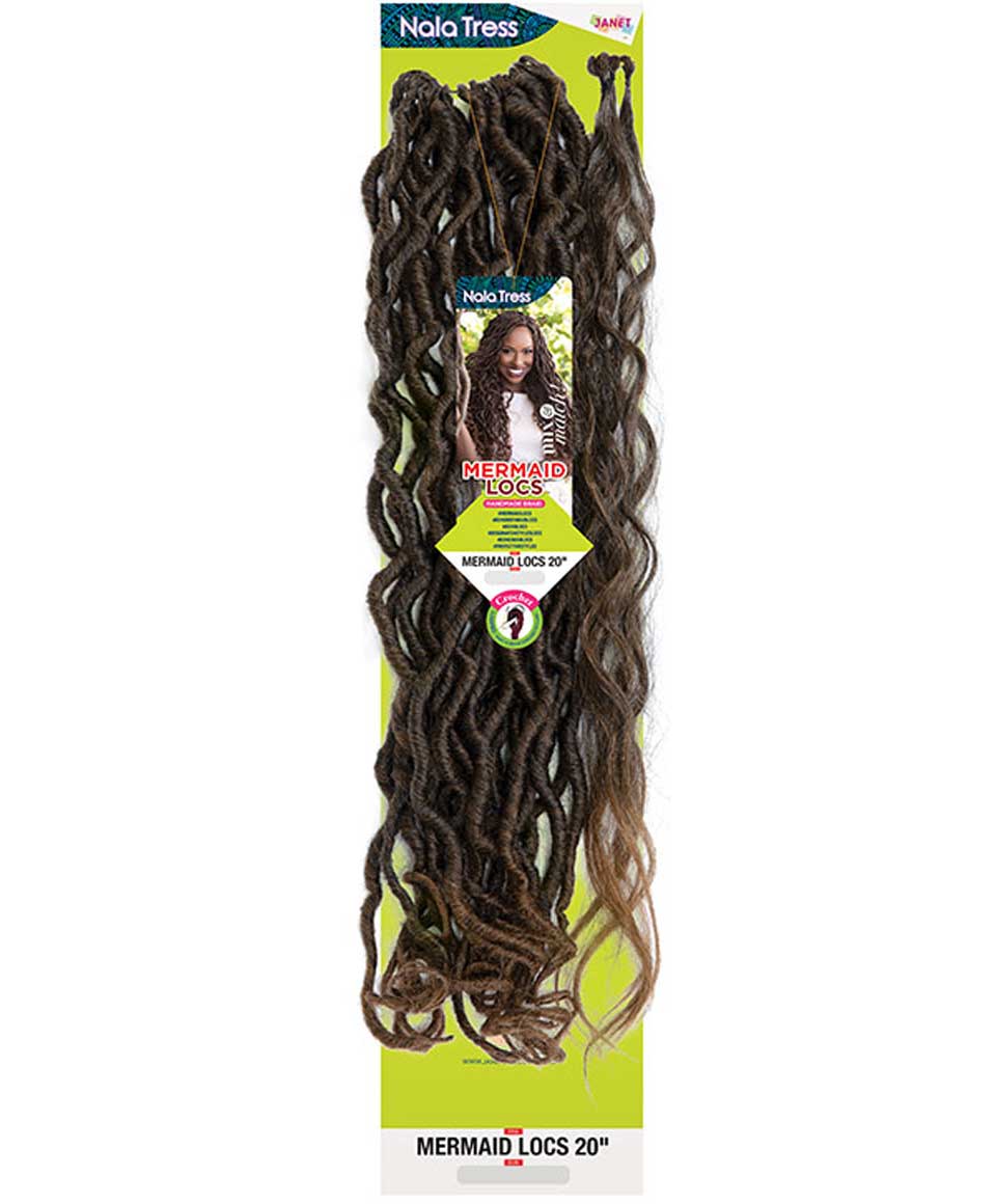 marley twist and loc braids | Nala Tress Syn Mermaid Locs - PaksWholesale
