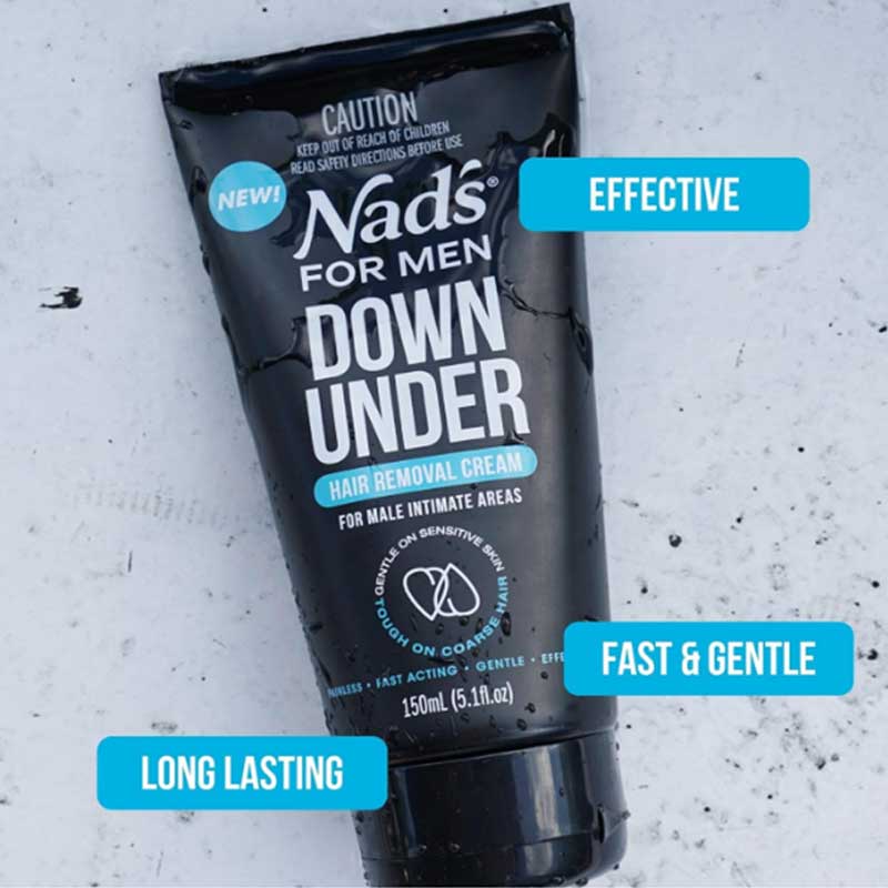 nads nads | Nads For Men Down Under Hair Removal Cream - PaksWholesale