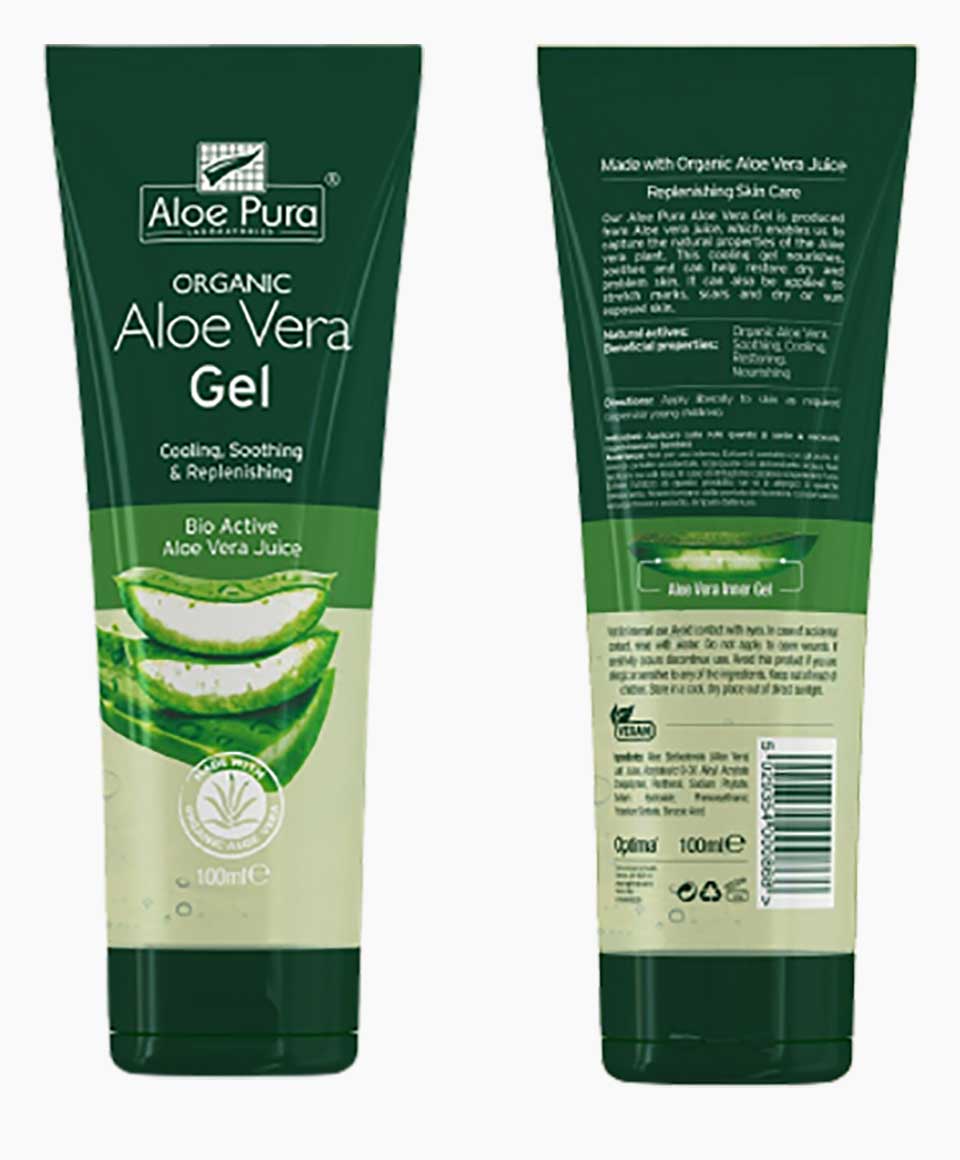 ransom aloe pura | Aloe Pura Organic Aloe Vera Gel Natural Actives - PaksWholesale