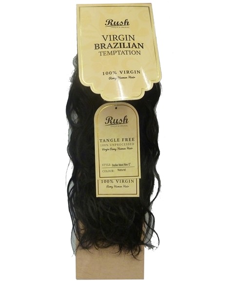 rush hair extensions | Virgin Brazilian Temptation HH Natural Wave ...