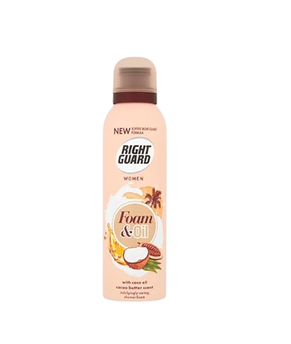 bathing | Right Guard Women Coco Oil And Cocao Butter Shower Foam ...