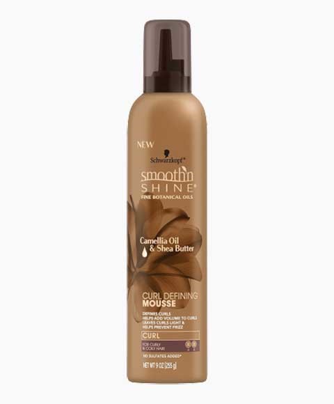 schwarzkopf smooth n shine | Smooth And Shine Curl Defining Mousse ...