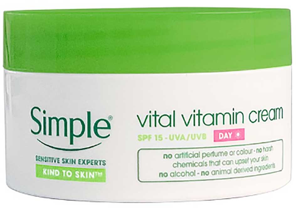 simple simple | Simple Vital Vitamin Day Cream SPF15 - PaksWholesale