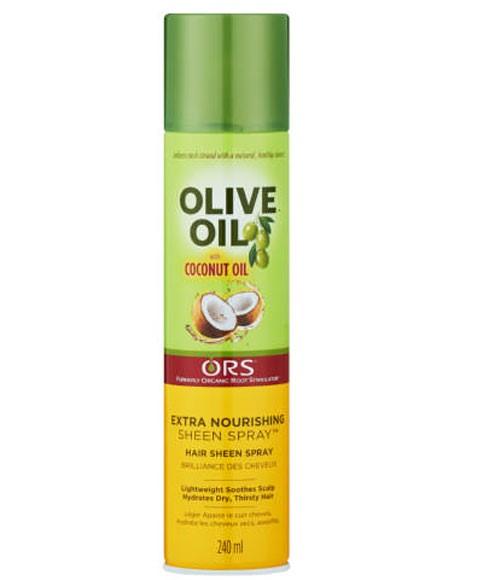sheen sprays | ORS Olive Oil Extra Nourishing Sheen Spray With Coconut ...