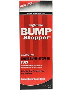 razor bumps | High Time Alcohol Free Liquid Bump Stopper Plus ...